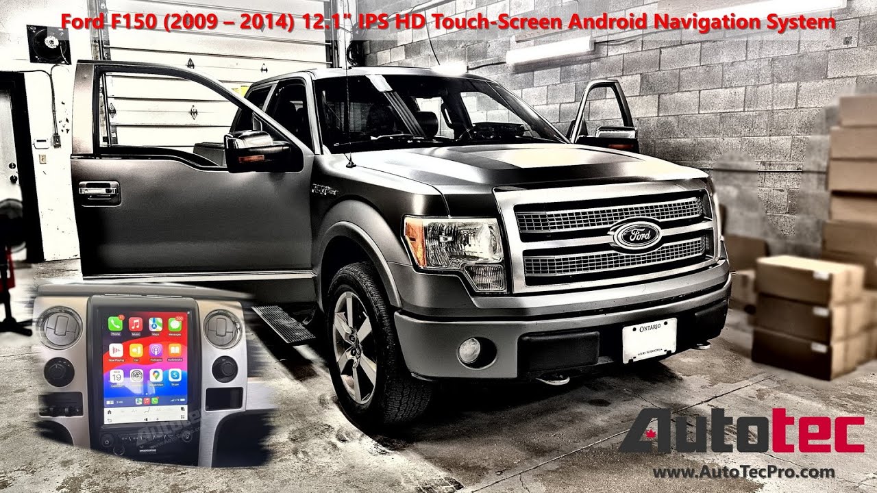 Ford F150 (2009 – 2014) 12.1" IPS HD Touch-Screen Tesla CarPlay Android ...