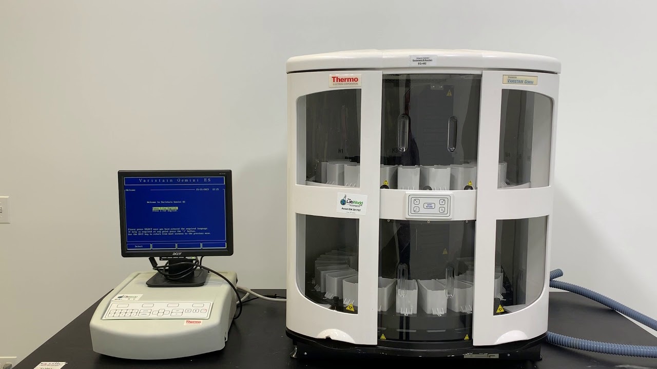 Thermo Shandon Varistain Gemini Slide Stainer - YouTube