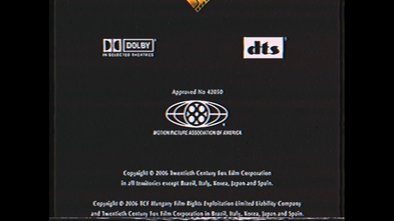 20th Century Fox/20th Century Studios (2006) 🐬🌊💙🧜‍♀️😎🌴🏖️ End Credits ...