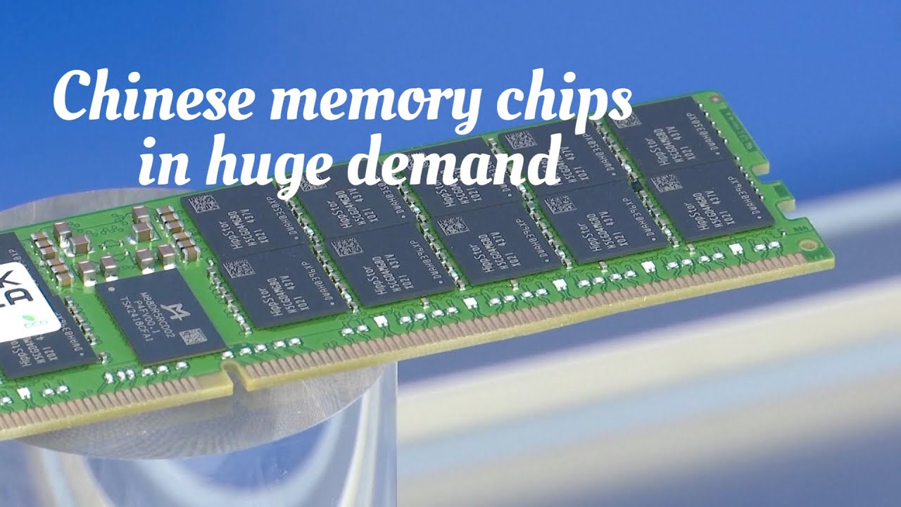 AI boom powers demand for memory chips in China - YouTube