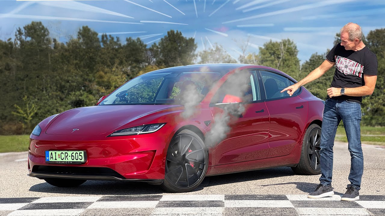 Tesla Model 3 Performance Highland teszt - YouTube