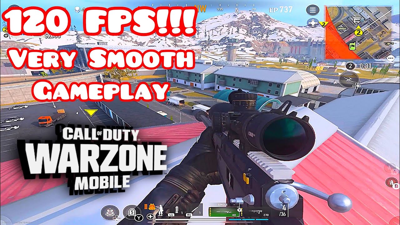 120 FPS Very Smooth Gameplay Better than CODM - YouTube