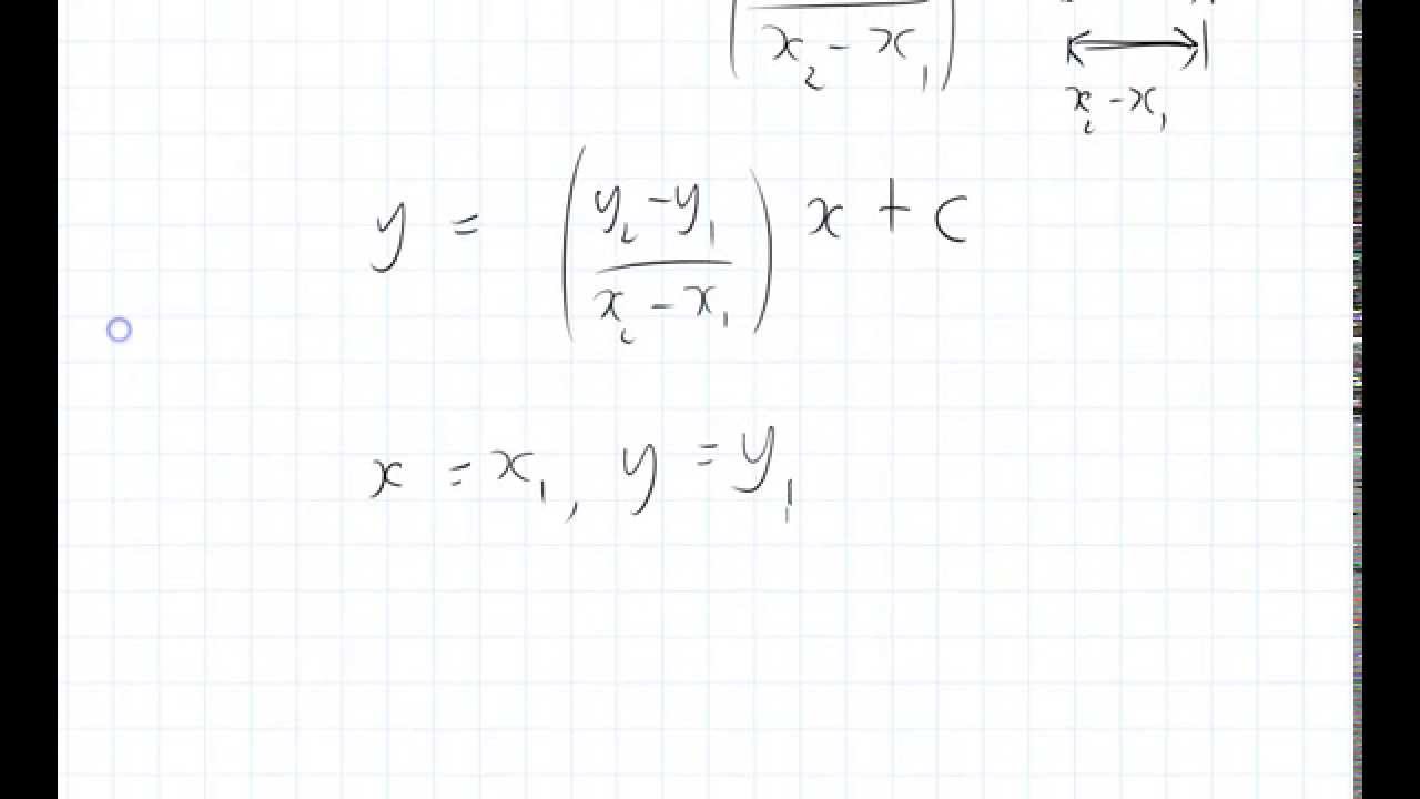 Coordinates 16 Line Passing Through x1 y1 And x2 y2 YouTube