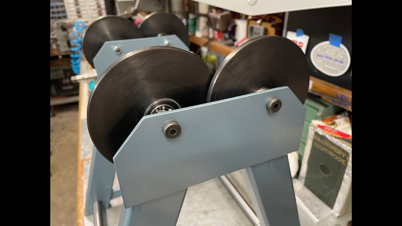 Wheel Balance, Rolling Shaft Balance Stand part-3 - YouTube