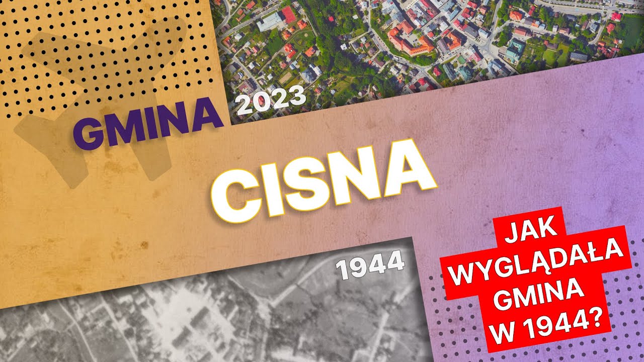 Gmina Cisna - porównanie zdjęć lotniczych z 1944 r. z aktualnymi ...