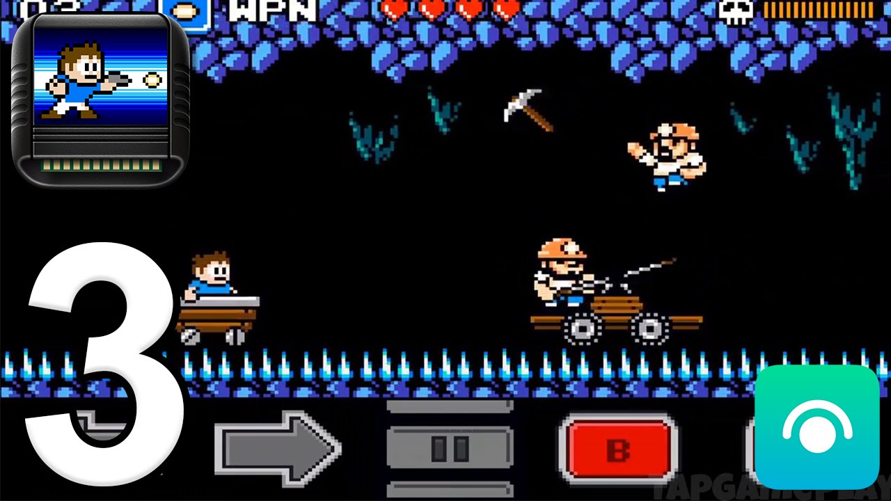 Venture Kid - Gameplay Walkthrough Part 3 - Jungle, Ice Mine (iOS ...