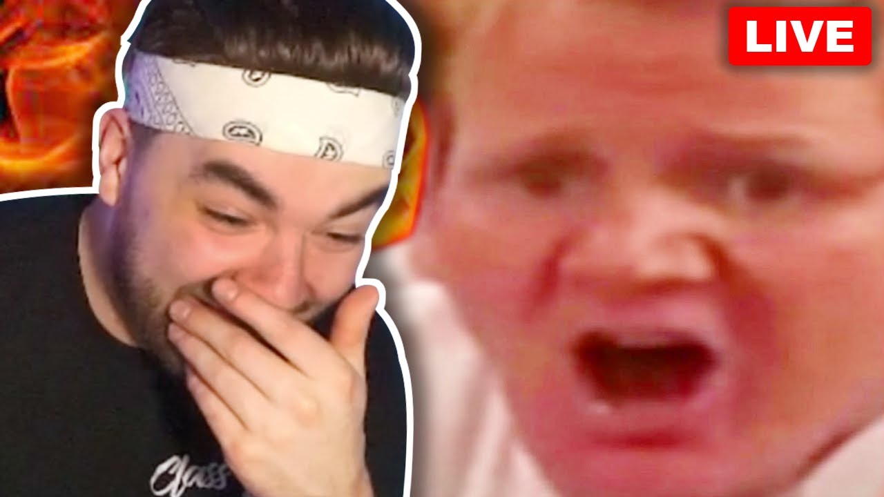 KingWoolz Reacts to GORDON RAMSAY Arguments!! (Crazy Clips) - YouTube