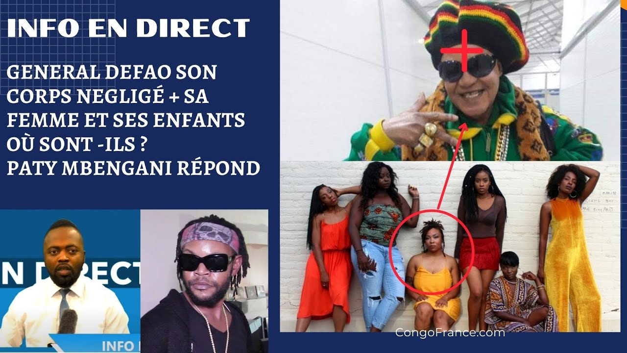 INFO EN DIRECT 12 01 GENERAL DEFAO SON CORPS NÉGLIGÉ + SA FEMME ET SES ...