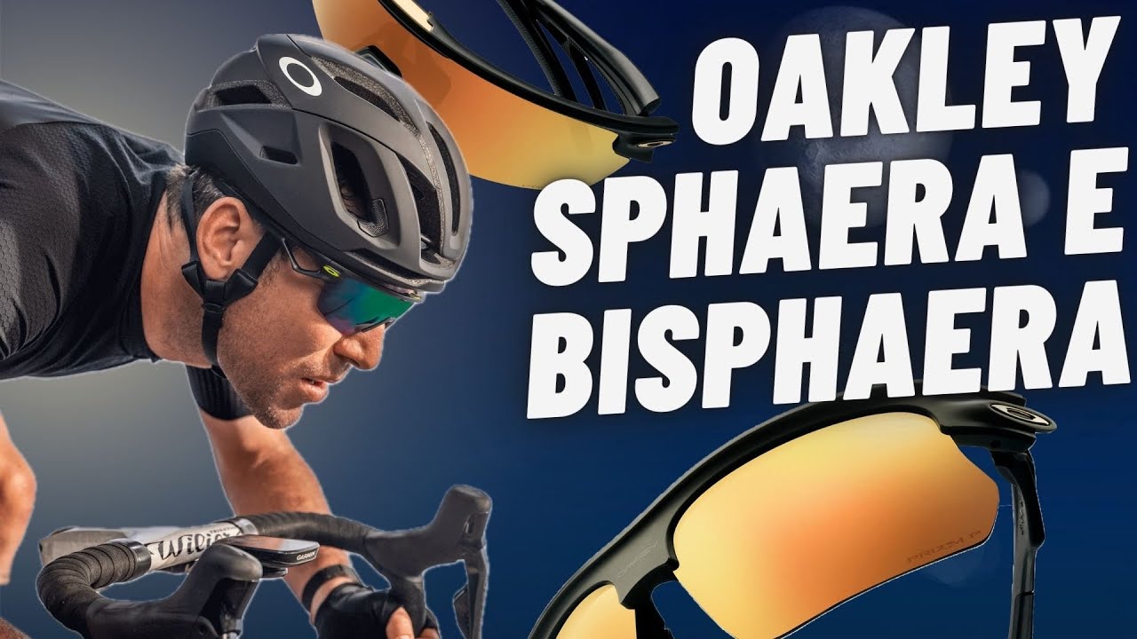 UM DOS MAIS CONFORTÁVEIS | OAKLEY SPHAERA E BISPHAERA - LANÇAMENTOS ...