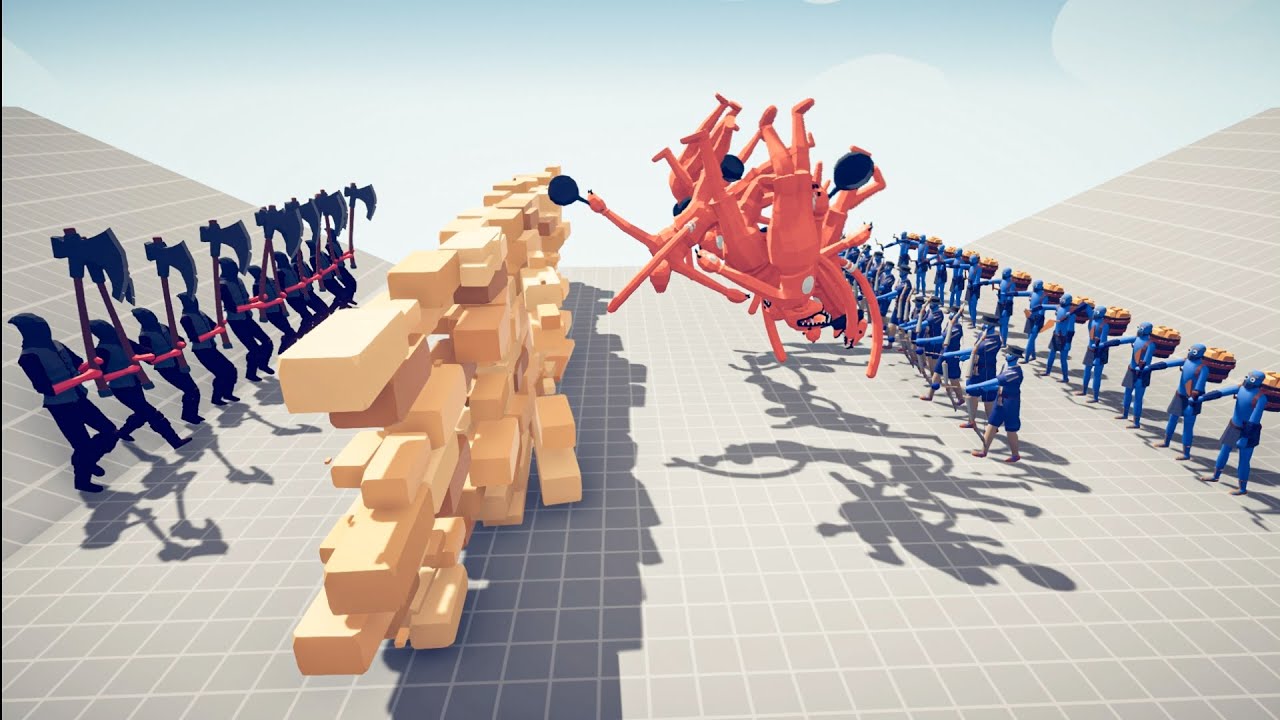 Sharikan + Marauder vs Every Unit - Totally Accurate Battle Simulator ...