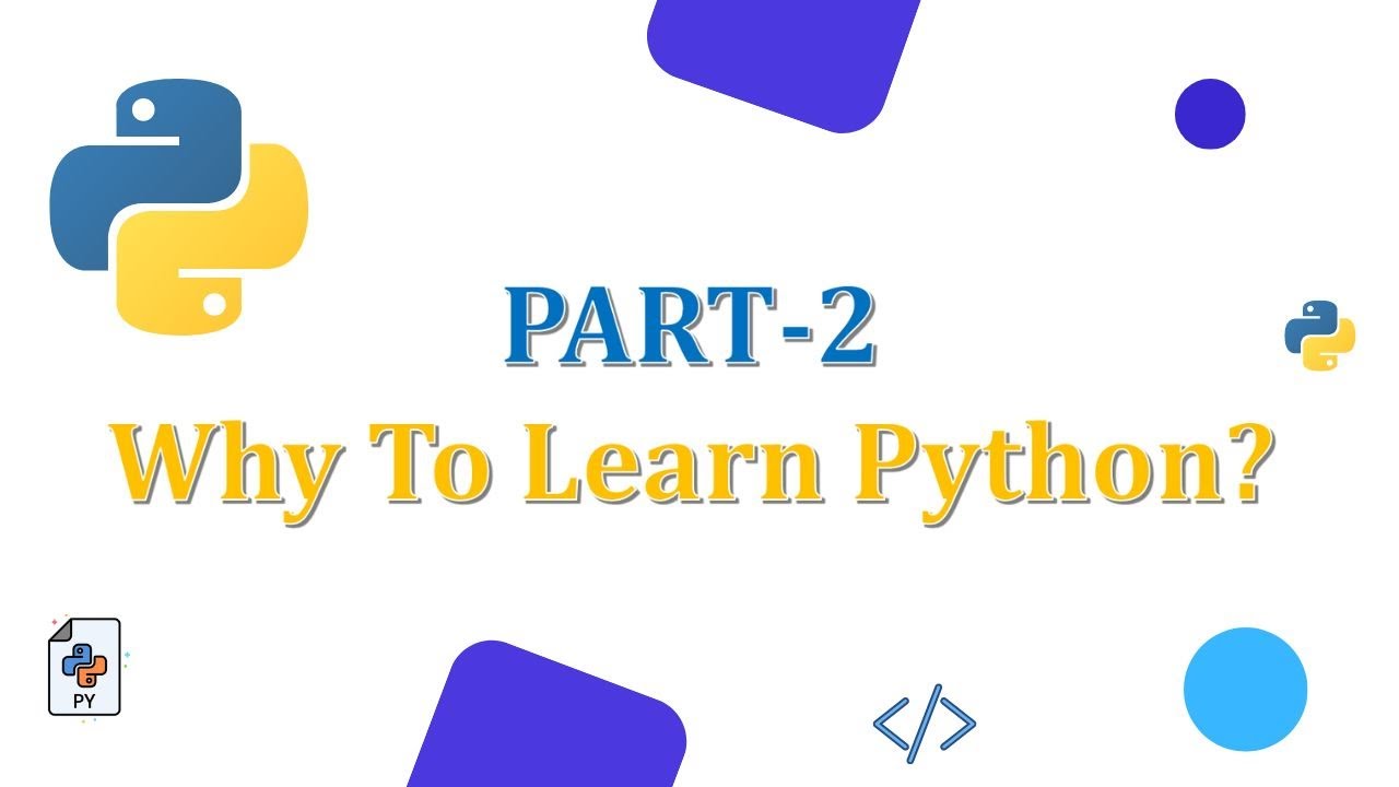 Part 2 Why To Learn Python Python In Tamil Python For Beginners 1561