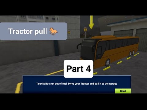 Tractor pull Bus 🚌 in city 🏙️#viral #video #entertainment #edit # ...