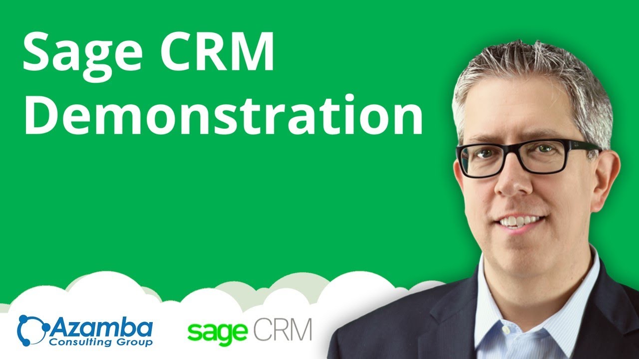 Sage CRM | Sage CRM Demo - YouTube