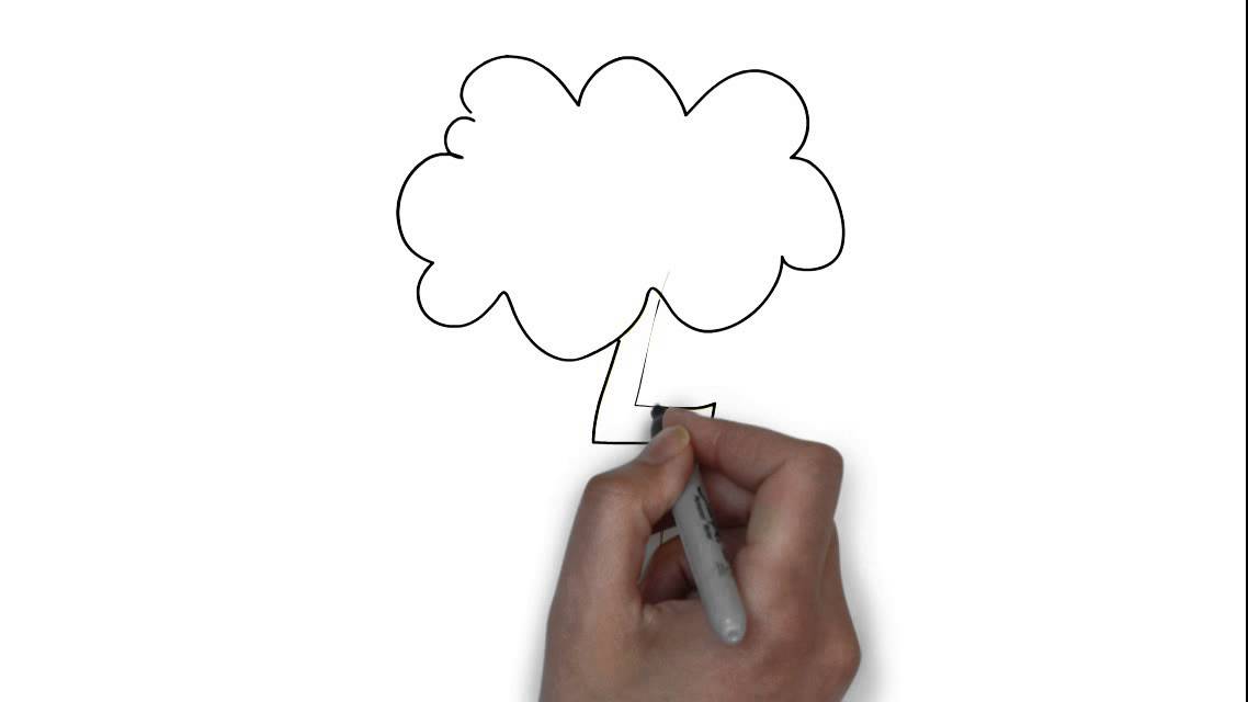 How to draw the thunder - YouTube