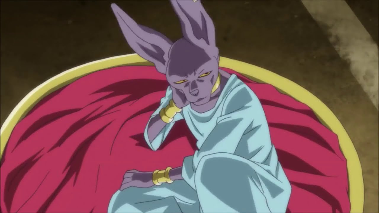 Dragon Ball Super | Whis puts Beerus to sleep with one shot. - YouTube