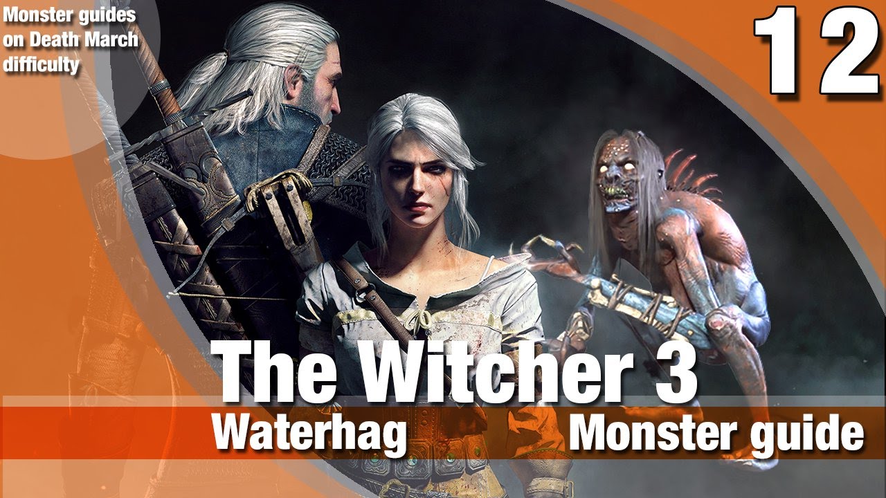 The Witcher 3 | E12 | Water Hag | Necrophage | Monster strategy guide ...