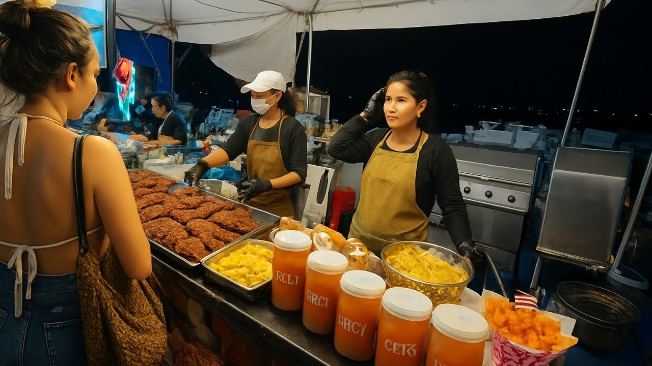 The Colors of ECC Night Market 🌙 – food, lights, and festival magic ...