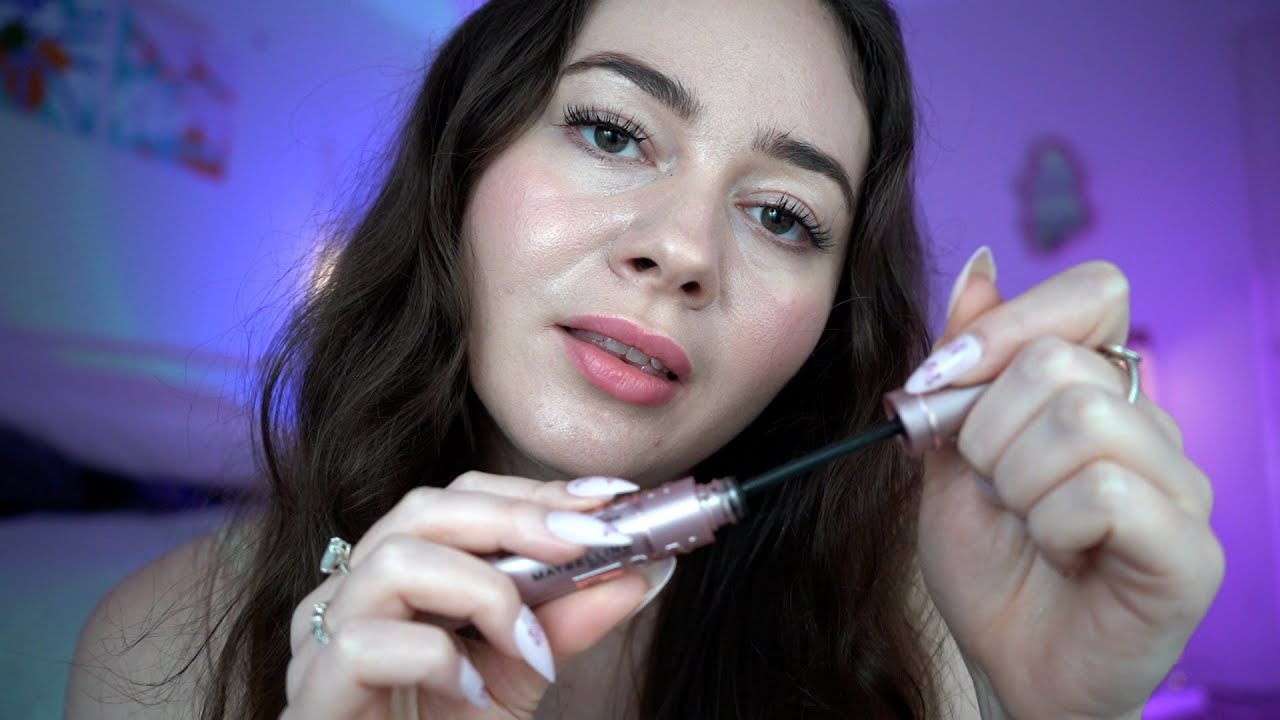 ASMR Doing Your Makeup: No Talking ~ Personal Attention - YouTube