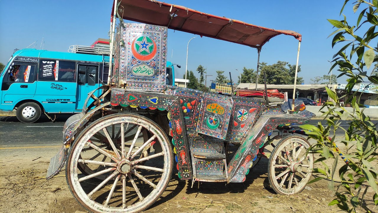 Pakistani Traditional Horse Buggy | Horse Carriage of Punjab | Punjab ...