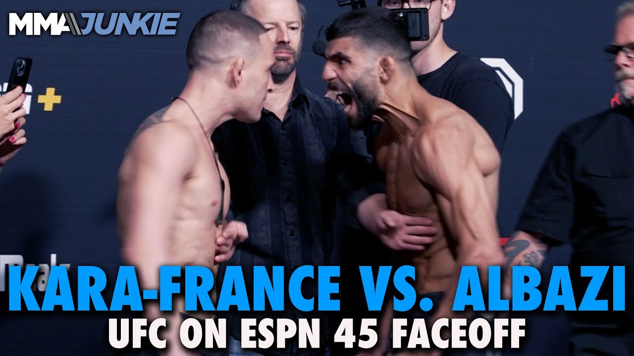 Kai Kara-France vs. Amir Albazi Faceoff For Rare Non-Title Flyweight ...