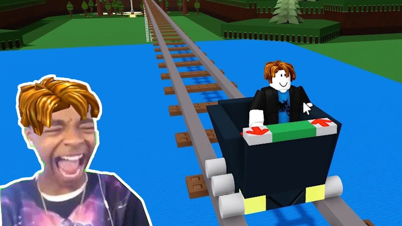 Roblox BUILD A BOAT Funny Moments MEMES (CART RIDE) - YouTube