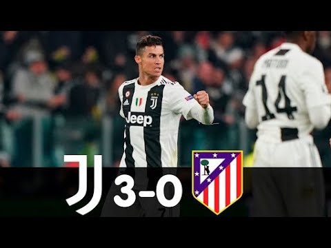 FULL MATCH - JUVENTUS 3-0  ATLETICO MADRID (BEST CR7 PERFORMANCES EVER)