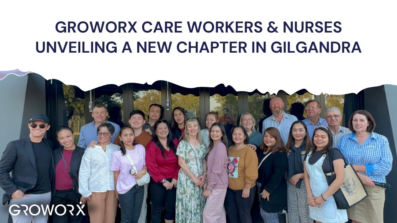 Groworx Careworkers & Nurses Unveiling a New Chapter in Gilgandra - YouTube
