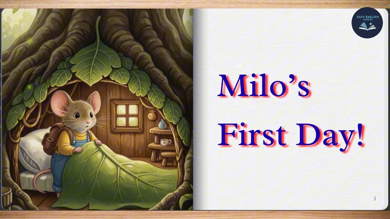 Milo's First Day ! [ Learn English with Me ] - YouTube