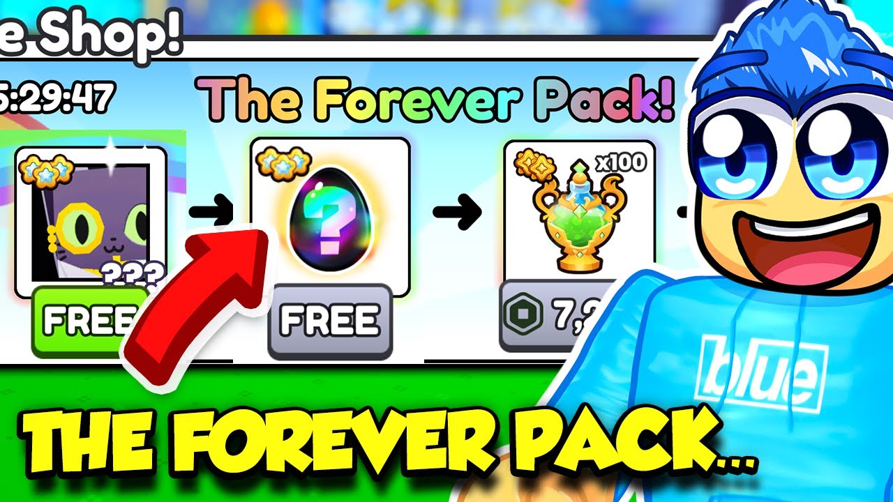 I Bought The FOREVER PACK FOREVER In Pet Simulator 99 AND GOT THIS ...