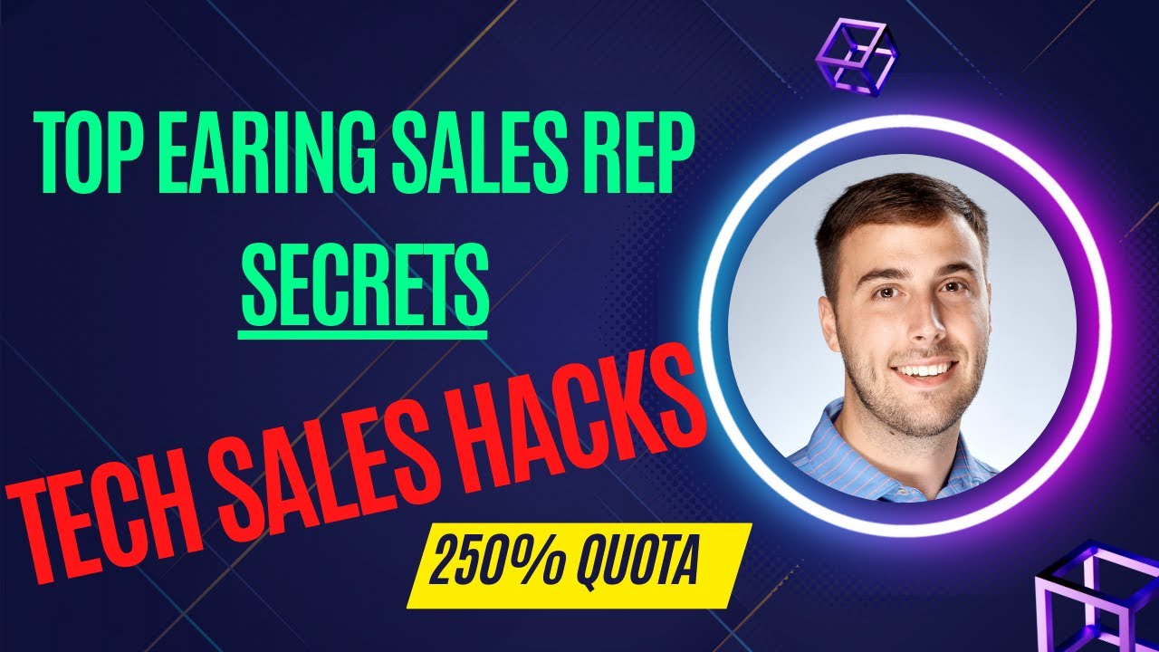 How a Top Performing Tech Sales Rep Structures Their Day - YouTube