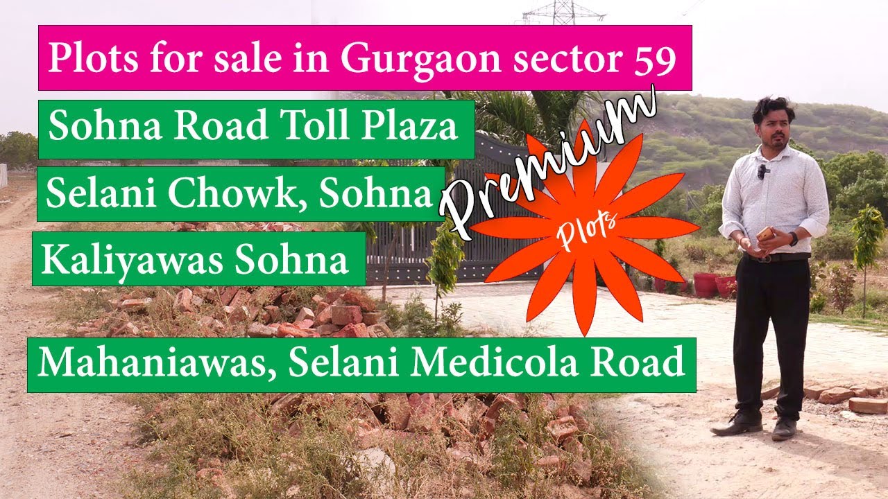 Free Hold Plots for sale in Gurugaon Sohna near Expressways - YouTube