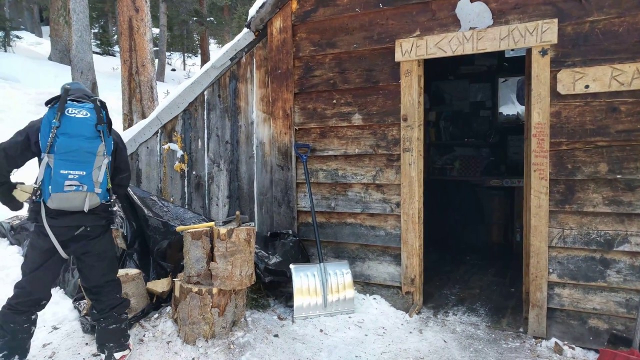 Peter Rabbit Hut - Berthoud Pass, Colorado 12/17/2017 - YouTube