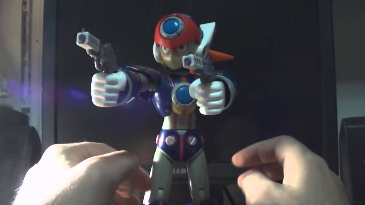 Megaman X Axl 10 inch Figure Revew - YouTube
