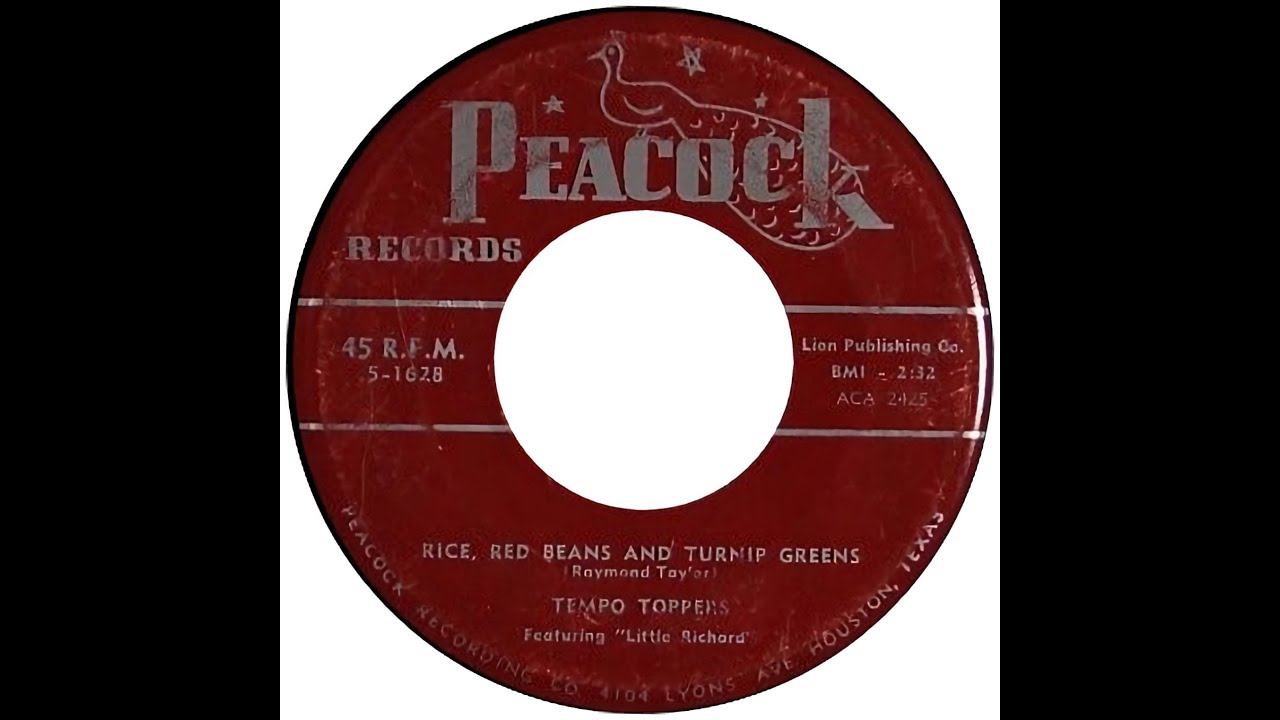 TEMPO TOPPERS RICE RED BEANS AND TURNIP GREENS - YouTube