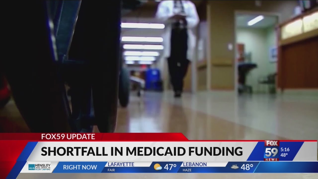 Indiana experiences shortfall in Medicaid funding - YouTube