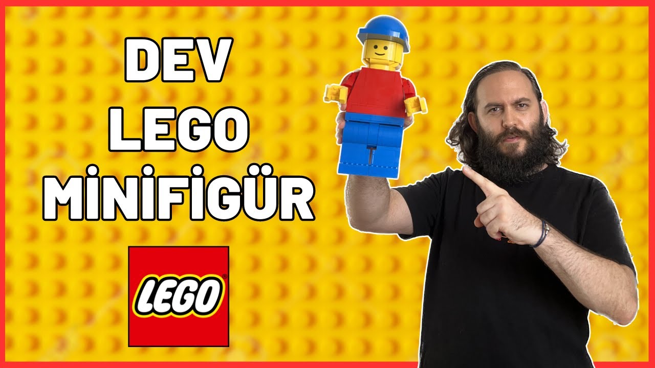 LEGO'dan devasa minifigür! - YouTube