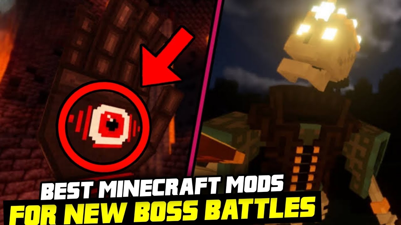 5 BEST Minecraft MODS For New BOSS BATTLES In 2022! (1080P HD) - YouTube