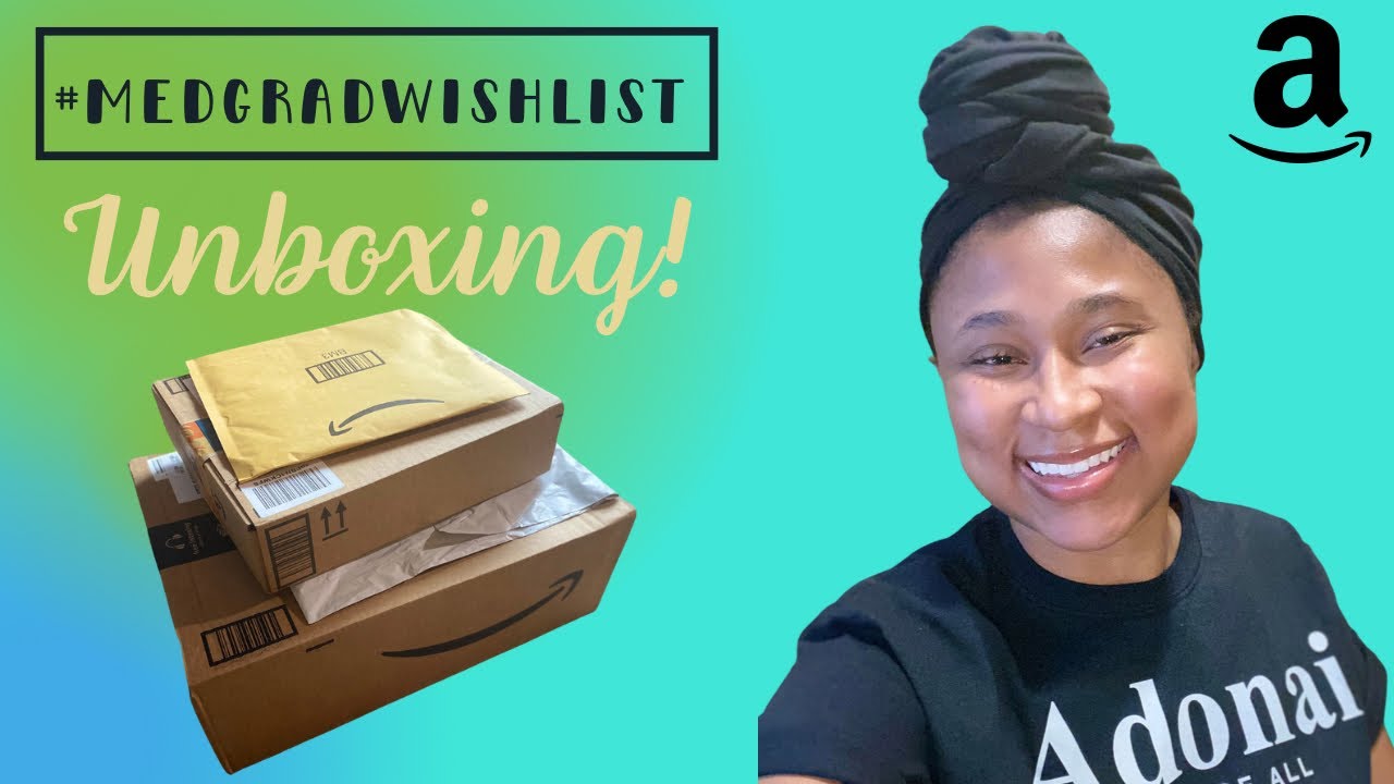 Amazon Unboxing | Graduation Registry | #MedGradWishList - YouTube