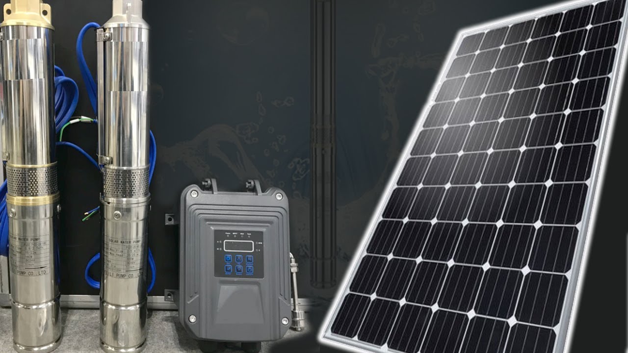 Solar Wala Motor Deep Well Submersible Pump || Borewell Submersible ...