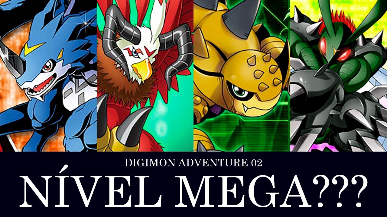 O Nível Mega em Digimon Adventure 2 - YouTube