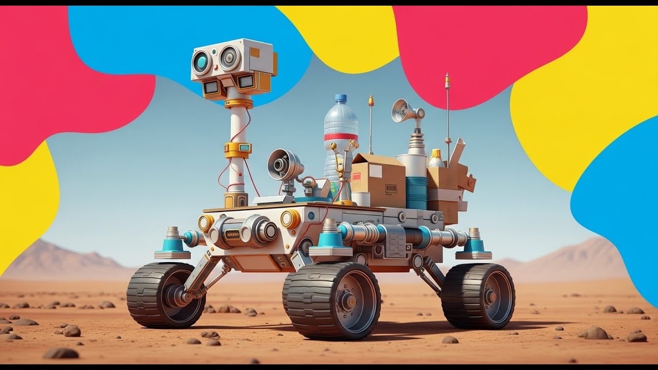 Build Your Own Mars Rover! (Everyday Materials Challenge) - YouTube
