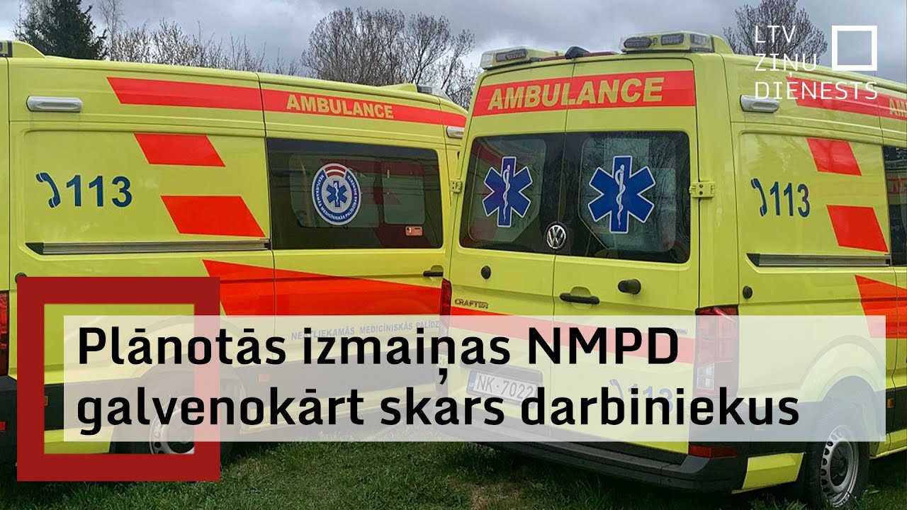 Plānotās izmaiņas NMPD galvenokārt skars darbiniekus - YouTube