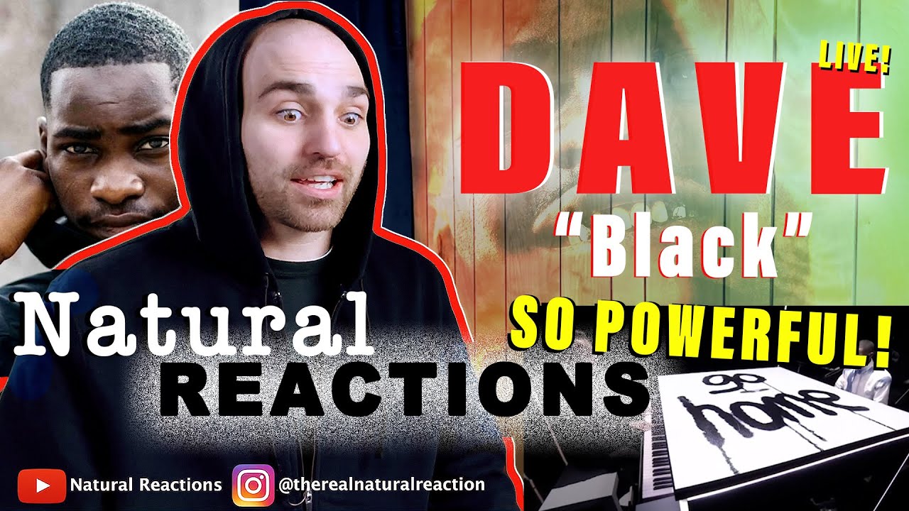 Dave - Black (Live at The BRITs 2020) FIRST LISTEN REACTION - YouTube