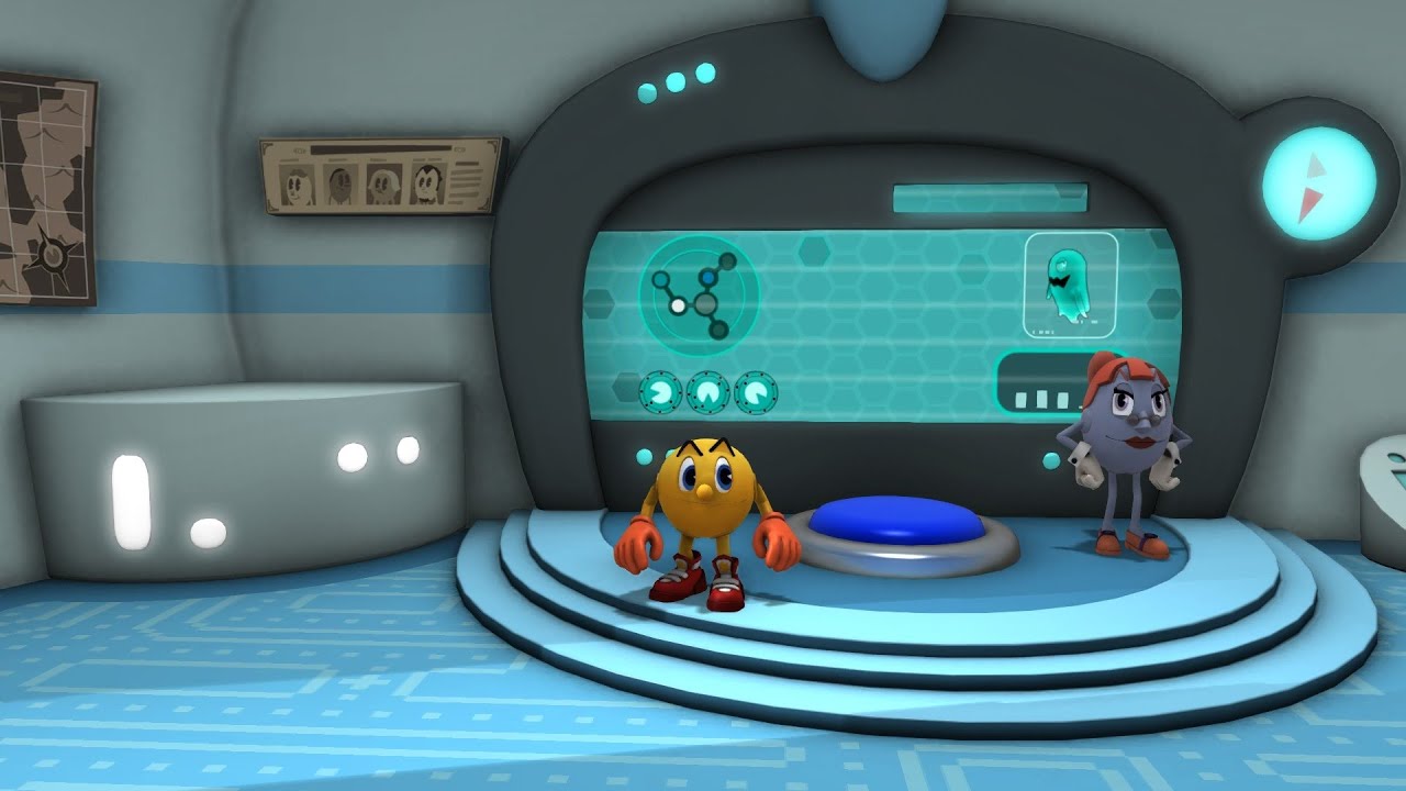 Pac Man And The Ghostly Adventures map Pacopolis level Invasion - YouTube