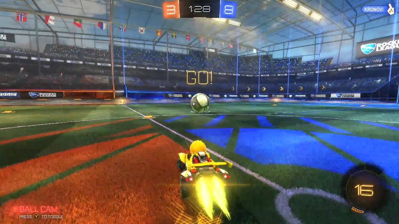 Rocket League: Kronovi vs. Gibbs 1v1 The Rematch! - YouTube