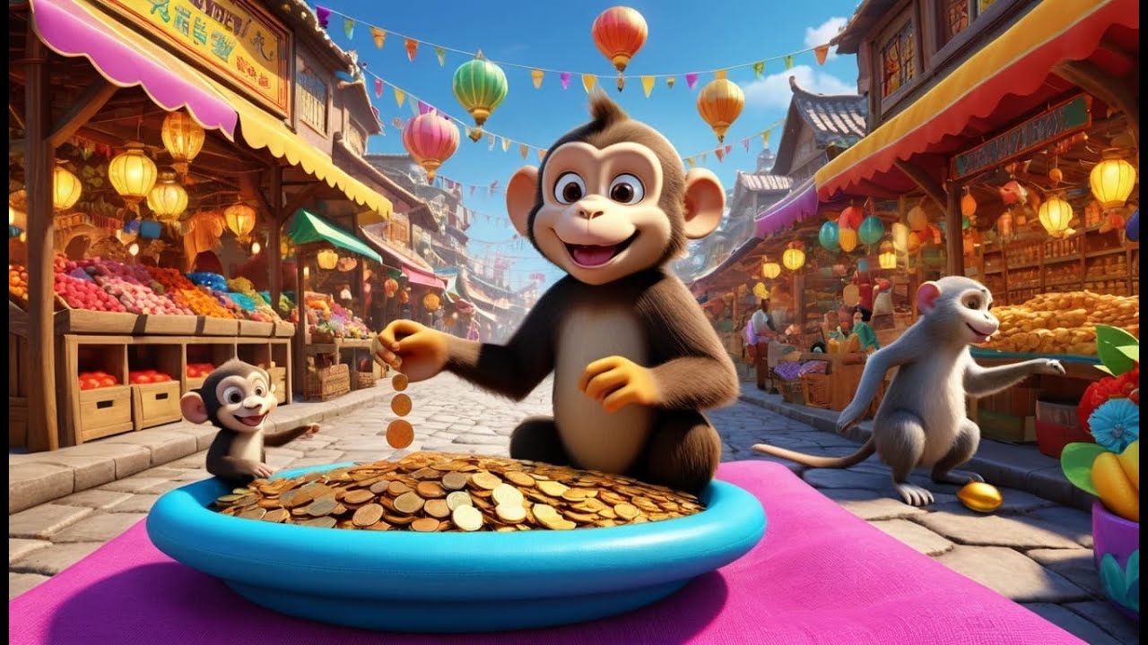 All Around the Mulberry Bush | Fun Action Song for Kids | Nursery ...