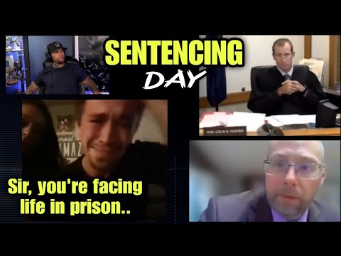 Defendant starts CRYING after SENTENCED to JAIL