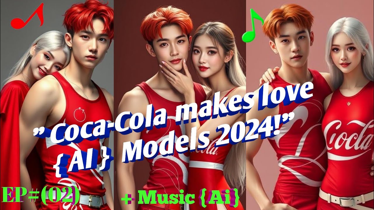 Hot Style Model Male & Female / Coca-Cola Inspired Fashion: [Lookbook ...