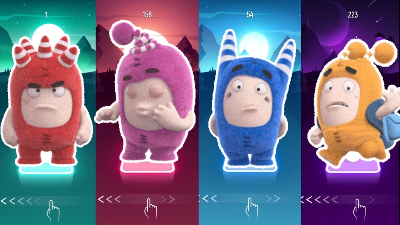 Oddbods Zee 🎶 Oddbods Fuse 🎶 Oddbods Bubbles 🎶 Oddbods Jeff ♥️ Who The ...