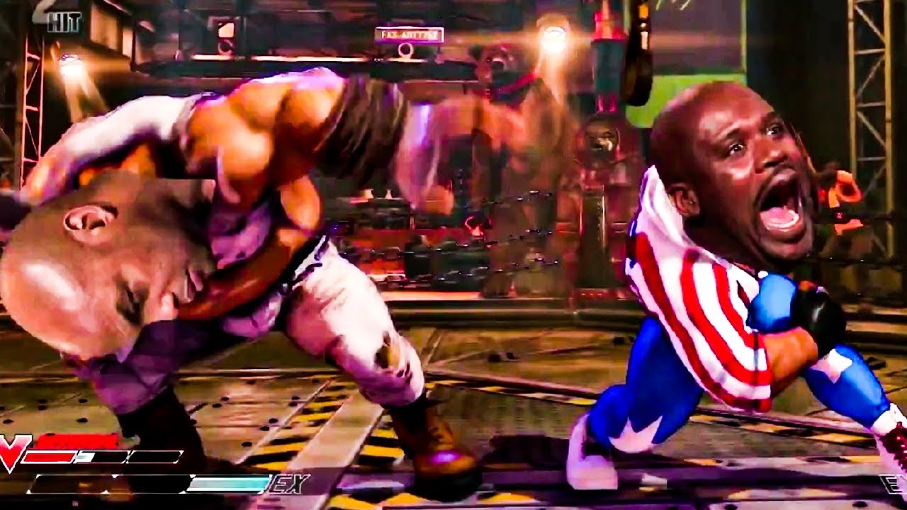 Famous Celebrities Playing Fighting Games - YouTube